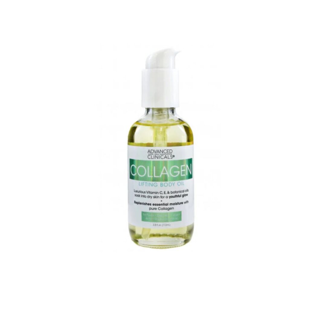 Advanced Clinicals Collagen Lifting Body Oil – Ober Beauty
