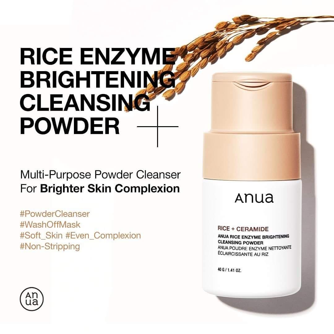 Anua Rice Enzyme Brightening Cleansing Powder – Ober Beauty