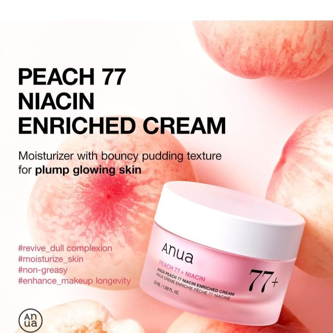Anua Peach 77+ Niacin Enriched Cream – Ober Beauty